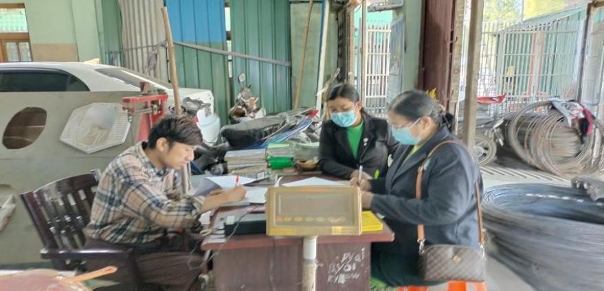 မုံရွာခရိုင်၏ ၁ ၂၀၂၄ လအတွင်း စီးပွားရေးလုပ်ငန်းရှင်များနှင့် တွေ့ဆုံခ